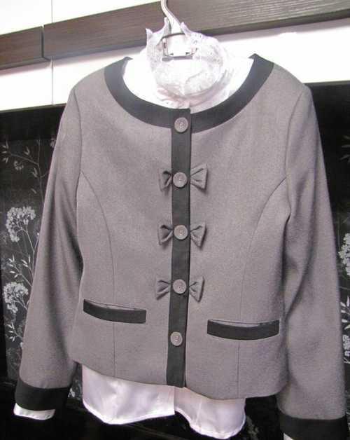 Продам пиджак и блузку orby 146р