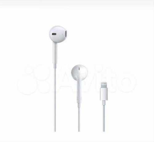 Наушники apple Гарнитура apple EarPods, c lighting