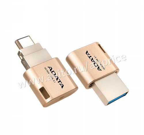 Флешка 16GB adata ChoiceUC350 USB Flash Drive (Gol