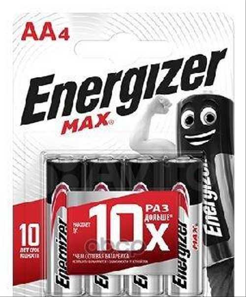 Батарейки Enr Max E91/Aa Bp 4 Ru (Блистер 4 Шт) Energizer арт. E300157104