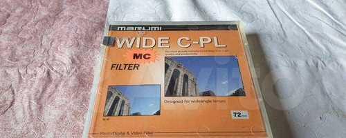Фильтр Marumi wide MC-Circular PL, 72mm