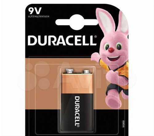 Батарейка Duracell Basic Крона 6LR61 BL1 Alkaline 9V CN