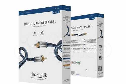 Сабвуферный кабель In-Akustik Premium MonoSub 2.0m
