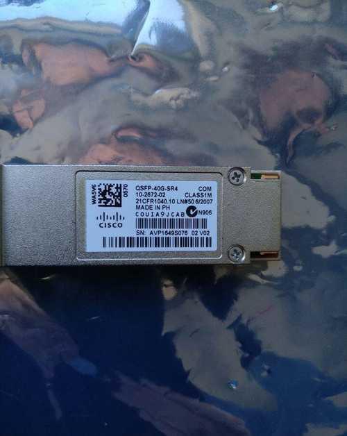 Трансиверы Cisco qsfp-40g-sr4