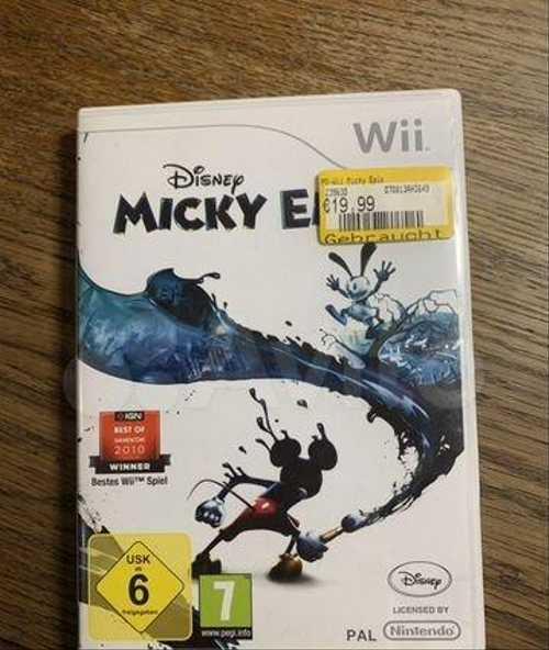 Disney Micky Epic Wii Pal Deutschland