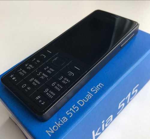 Nokia 515 black DualSim (Нокиа 515) Ростест.Новый