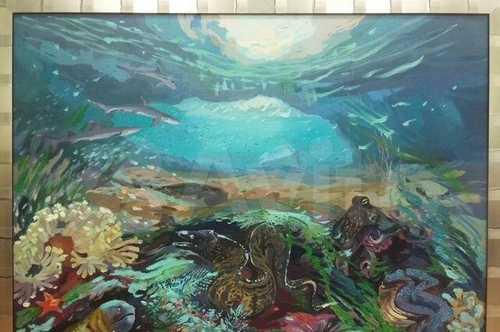 Интерьерная картина "Глубины тихого океана"