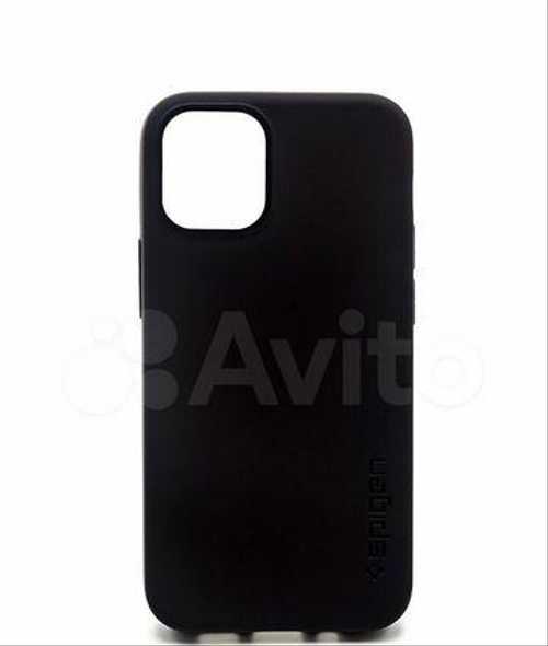 Чехол-накладка для iPhone 12 Mini spigen TPU черный