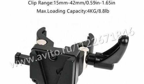 Держатель батареи V-mount came-TV V-Mount Clamp
