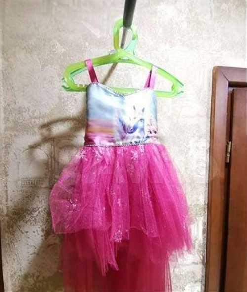Нарядное карнавальное платье для девочки 110-116