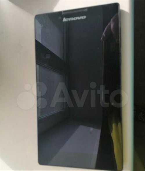 Планшет Lenovo бу не работает, на экране трещина