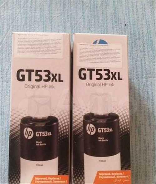 Оригинальные чернила HP (Gt53xl)