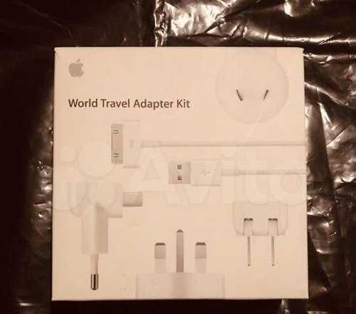 Набор Apple World Travel Adapter Kit + адаптер