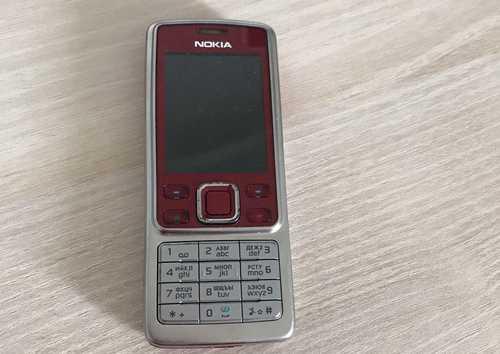 Телефон Nokia 6300 red