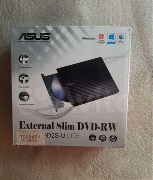 Внешний дисковод asus DVD-RW