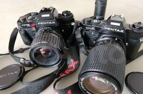Пленочные фотоаппараты pentax program A и super A