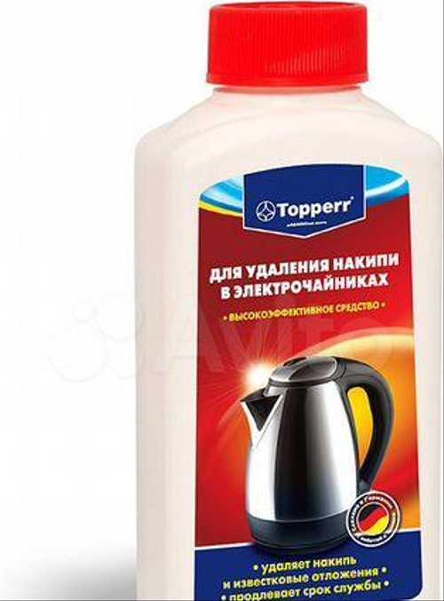 Концентрированное средство для очистки от накипи чайников Topperr 3031