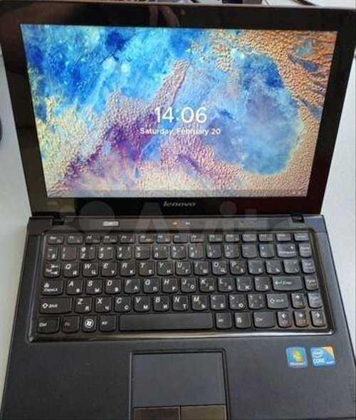 Ноутбук Lenovo U260 ноавя батарея SSD. бизес класс