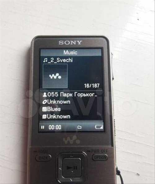 Портативный цифровой плеер Sony NWZ- A 728