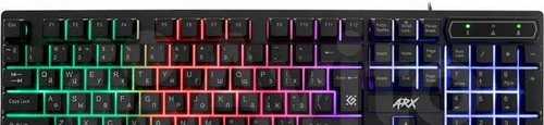 Игровая клавиатура Defender ARX, подсветка RGB