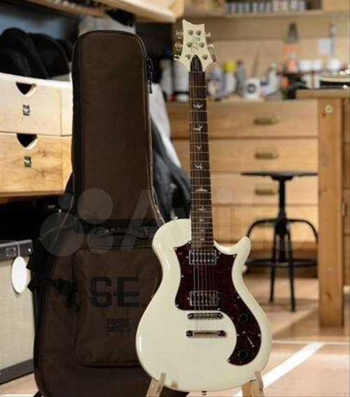 PRS SE starla antique white, с чехлом