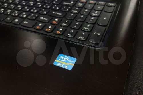 Большой ноутбук на Core i5 17.3" Lenovo G770