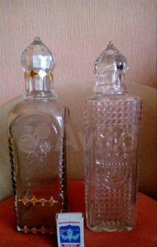 Бутылки, графин-штоф