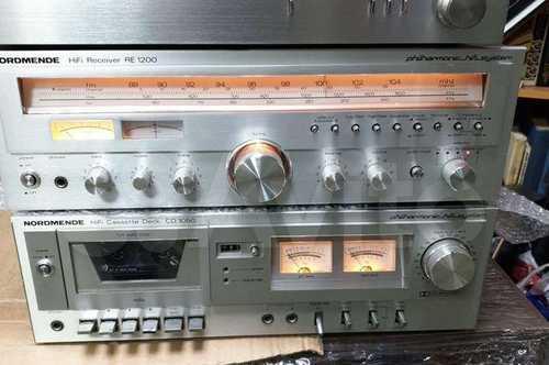 Рессивер Nordmene RE 1200, дека nordmene CD 1050