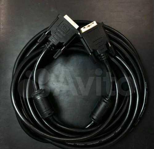 Кабель DVI-D/DVI-D Dual Link, 5 метров