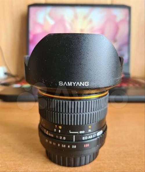 Объектив Samyang 14mm f2.8 for Canon