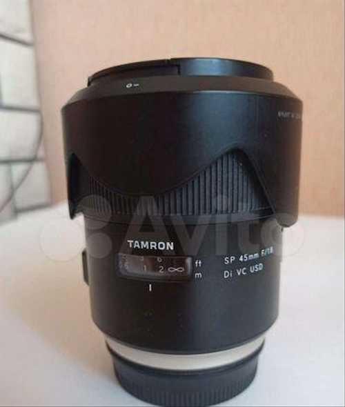 Объектив Tamron 45 mm f/1.8 для Canon