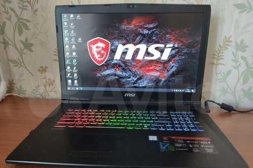 MSI GP 72 7 REX Leopard Pro