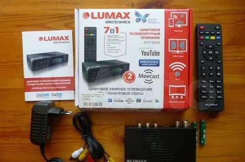 Цифровой приемник lumax DV2120+YouTube и др