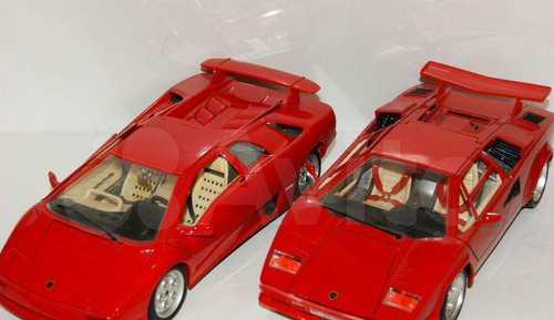 1/18 Bburago Lamborghini Diablo / Countach Италия