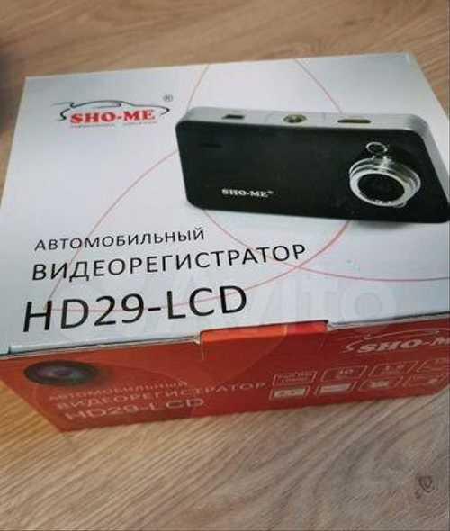 Автомобильный видеорегистратор sho-me HD29-LCD