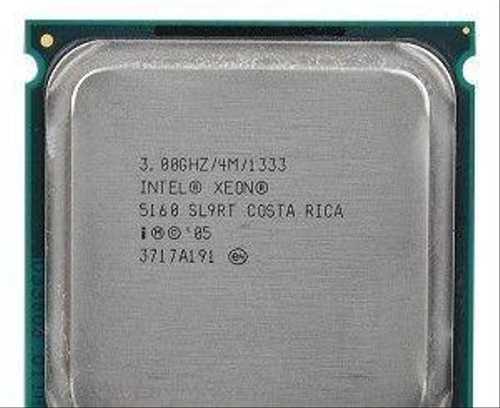 Процессор Intel Xeon 5160 3.0 GHz 1333 GHz 4 MB