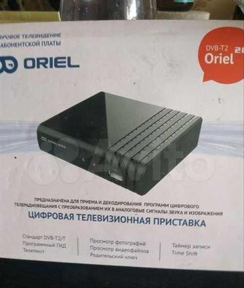 Продам цифровую телевизионную приставку oriel