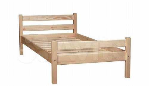 Кровать подрастковая деревянная, кровать двуспальн