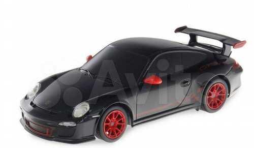 Радиоуправляемая машинка Rastar Porsche GT3 RS, 18 см, чёрный, 27MHZ, 1:24 (39900B)