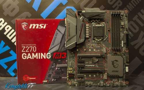 Материнская плата MSI Z270 gaming M3