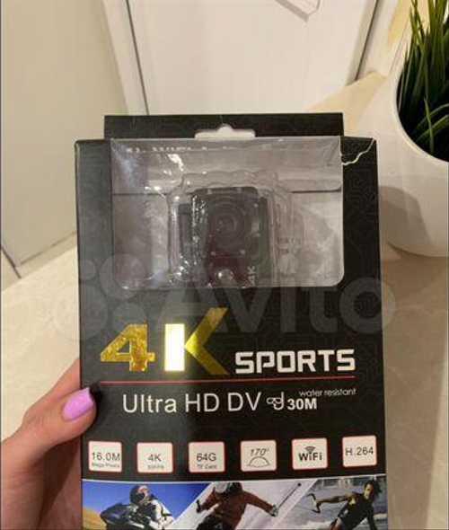 Action camera 4K sports
