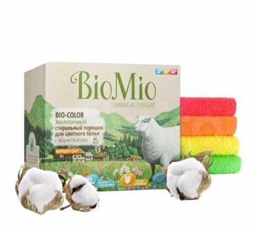 BioMio Стиральный порошок BIO-color с экстрактом хлопка, 1,5 кг