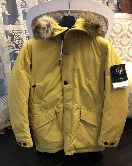 Stone island micro reps down L пуховая парка ориги