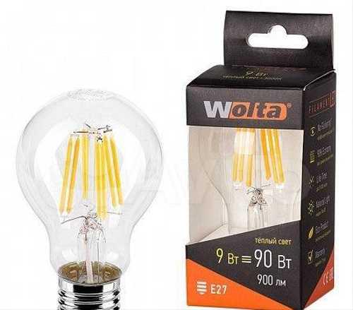 Лампа LED wolta filament 25Y60blft9E27