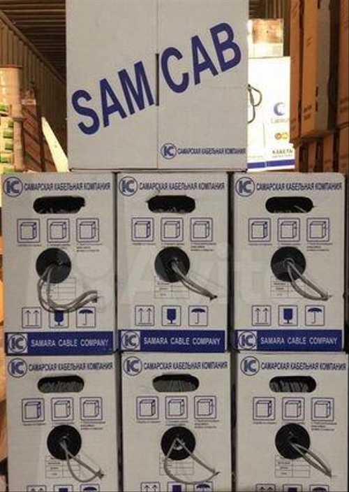 Samcab u/utp cat5e pvc 2x2x0,52 305м