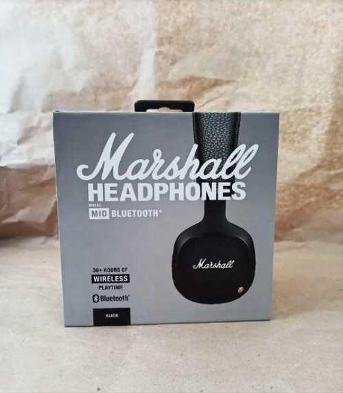 Наушники Marshall Mid Bluetooth черные (новые)