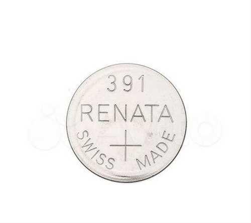 Батарейка Renata 391, 2 шт