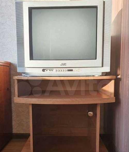 Продам телевизор JVC AV-2106EE с Тв тумбой