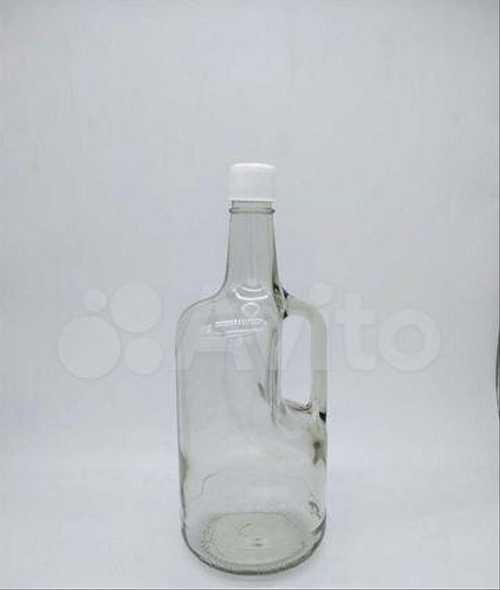 Бутылка стеклянная Кувшин, 1,75л