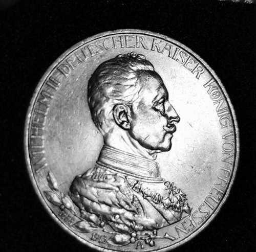3 марки, Пруссия, 1913